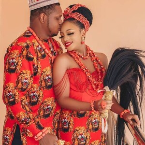 Isi Agu Bridal Dress | Isi Agu Couples Outfit | Isi Agu Wedding Outfit ...