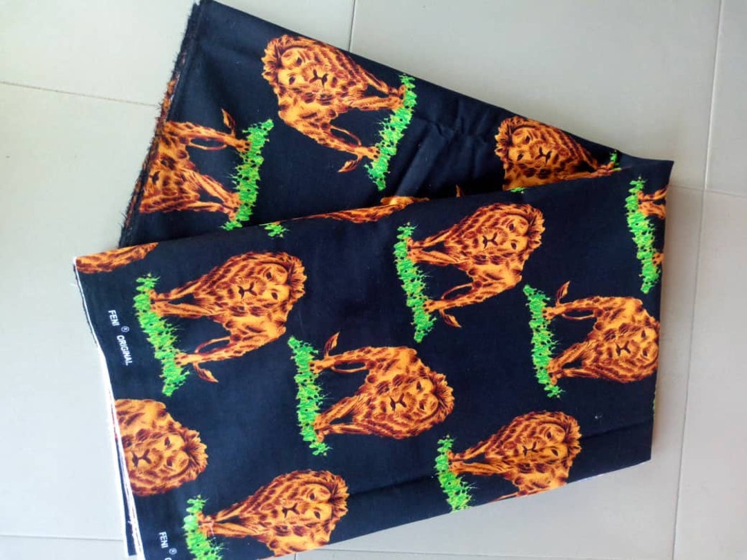 African Isi Agu| Authentic Isi Agu Fabric| Authentic Wool/cotton | by ...