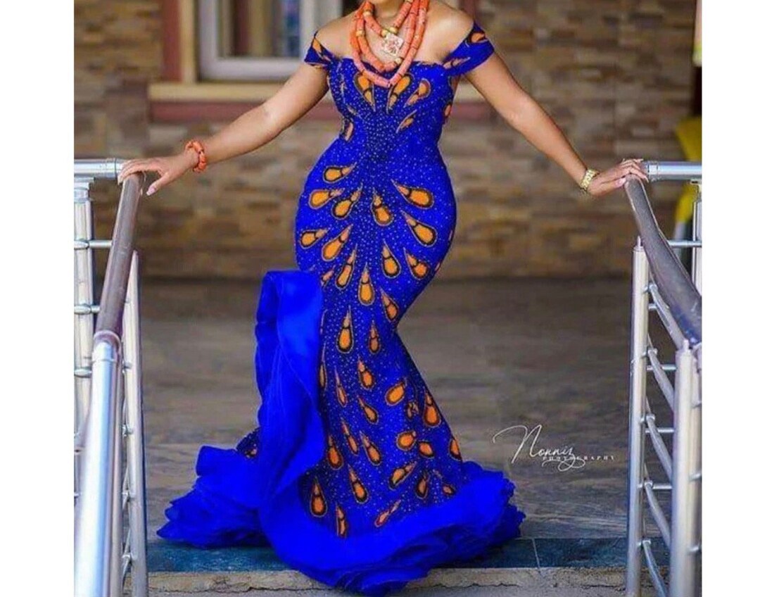 African Print Infinity Maxi Dress Infinity Dress African - Etsy