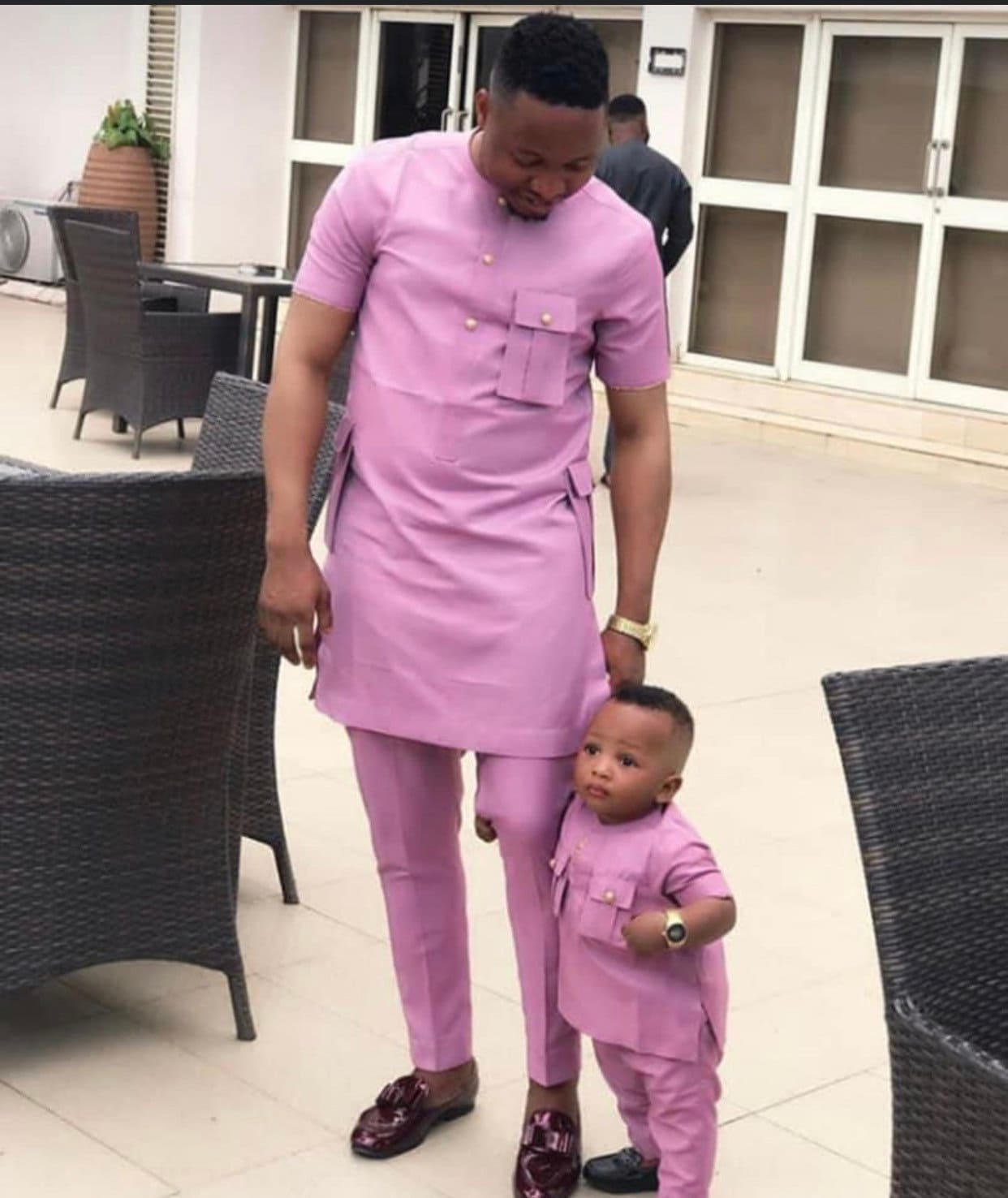 African Father and Me Outfit/ Men’s Body Suit| Children's Body Suit ...