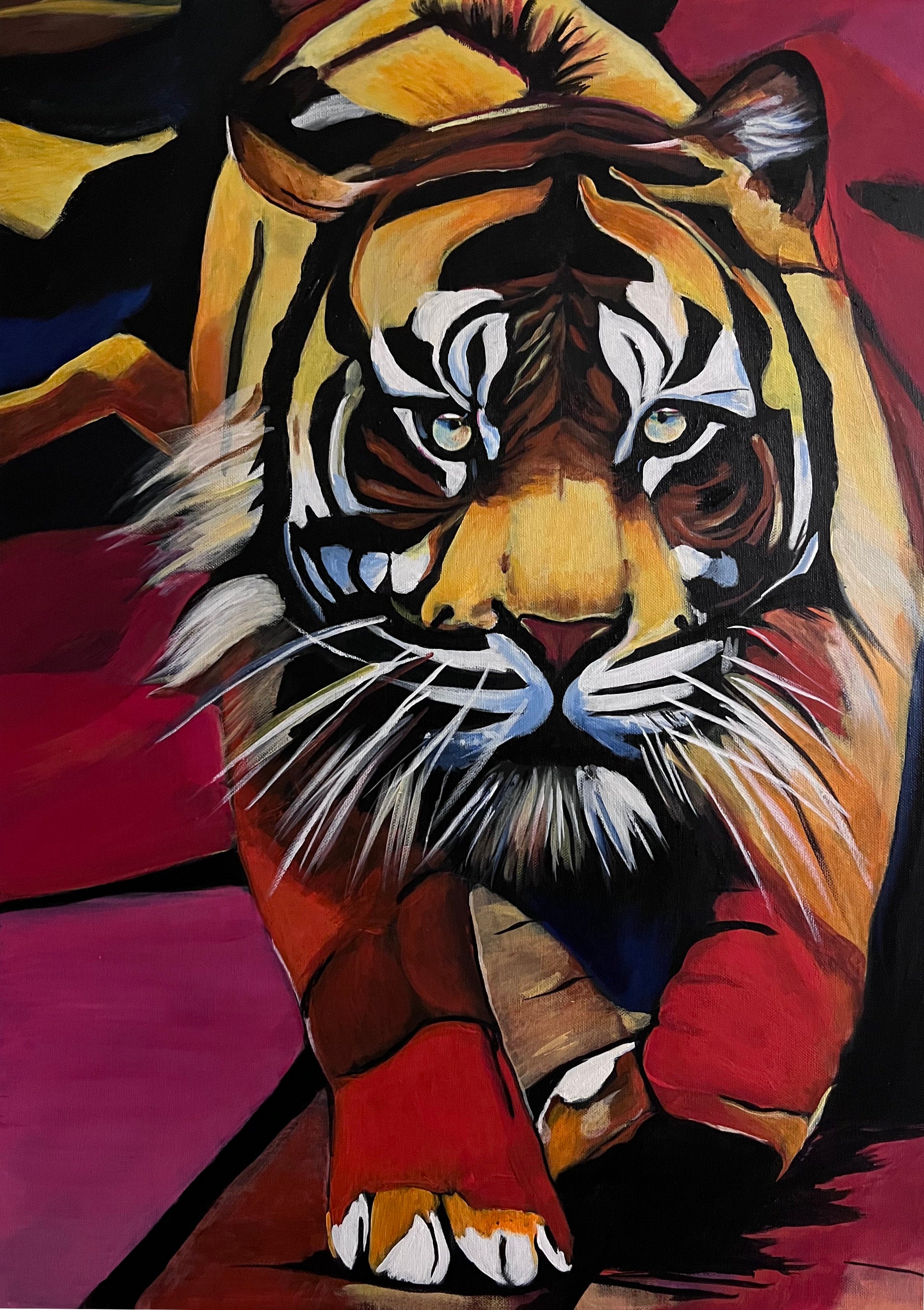 Tiger Pop Art
