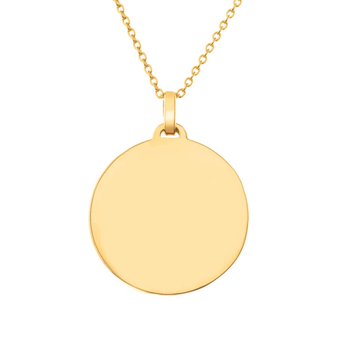 Stay Guard of Your Mind || Solid Gold Round Pendant With Diamonds ...
