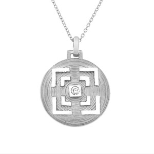 Let Go of Your Pain || Gold Medallion || Gold Necklace || Meaningful ...