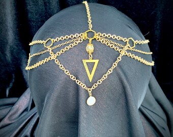 Goddess Head Chain - Etsy