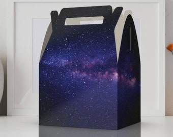Space Galaxy Nasa Astronaut Solar System Favor Boxes | Etsy