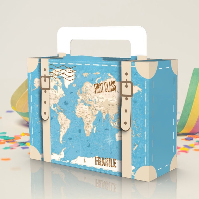 Paper Suitcase - Etsy