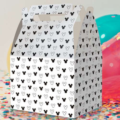 Mickey Party Favor Box - Etsy
