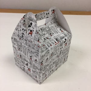 Classic Comic Strip Mickey Party Favor Box - Etsy