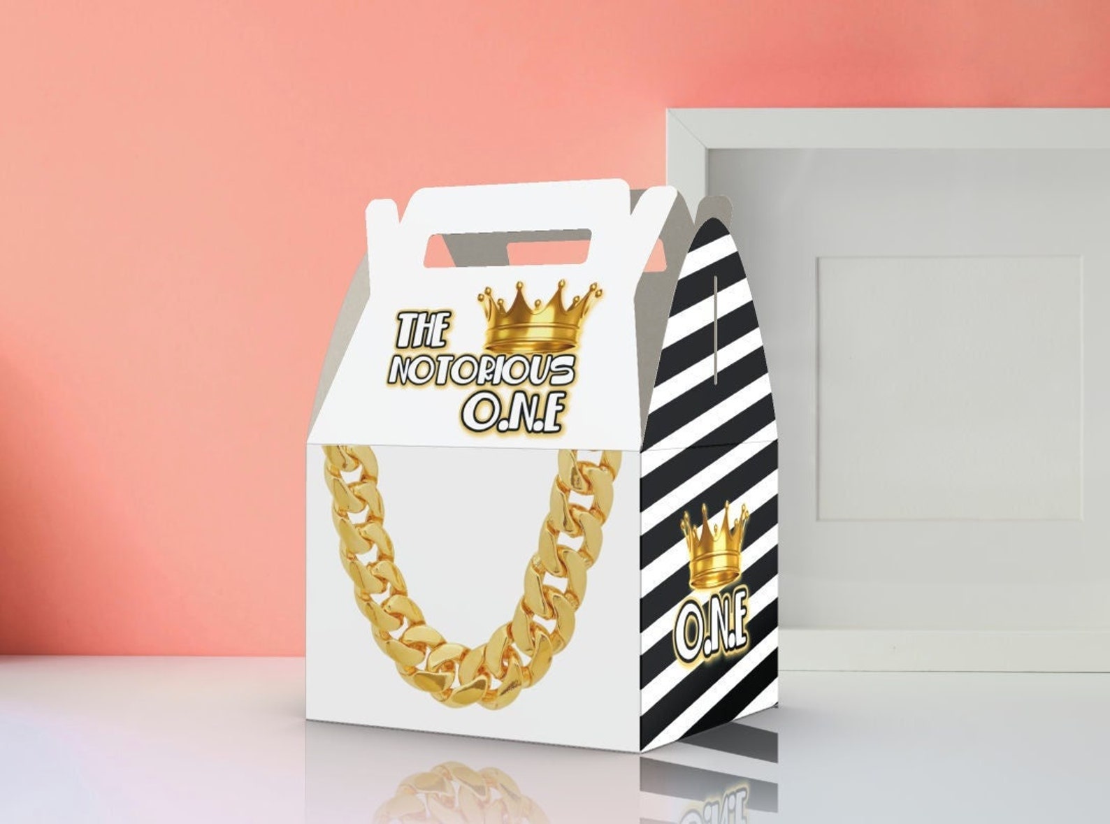 Notorious One the Big One Gold Gold Chain Crown 80s 1st - Etsy