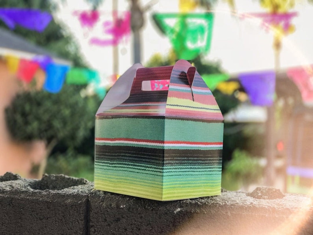 Mexican Fiesta Party Favor Box - Etsy
