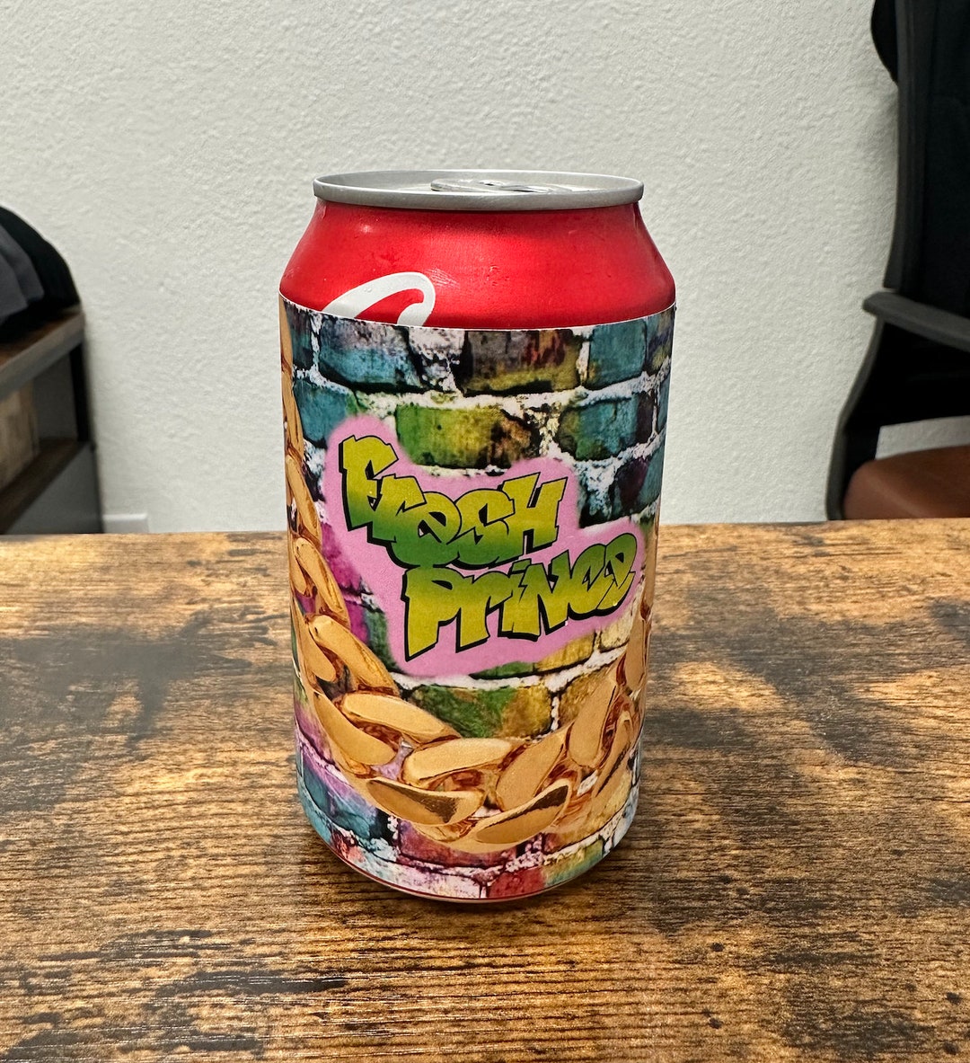 Fresh Prince, Fresh Princess, Sticker, Labels, Decals, Soda, Beer, Can ...