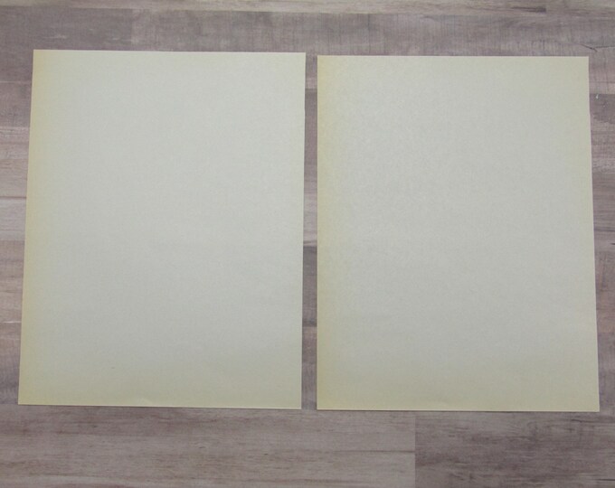 10 Aged/old Paper 8 1/2 X 11 Paper Junk Journal Ephemera Card Making ...