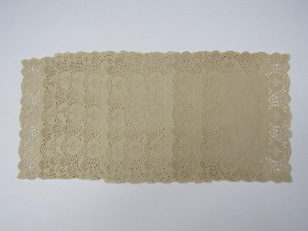 10 Rectangle Doilies Lace Paper Doily 6x9 Inch Doilies Paper Doilies ...