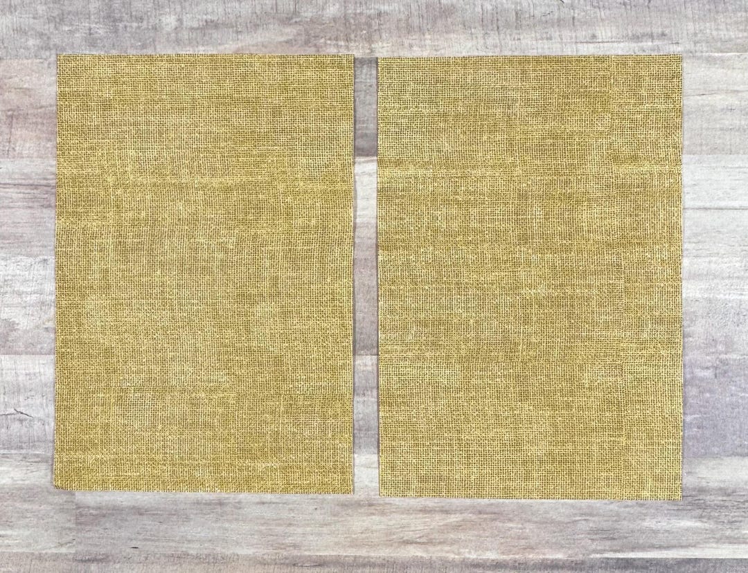 7 Burlap Printed Paper Sheets - Journal Paper - Scrapbooking ...