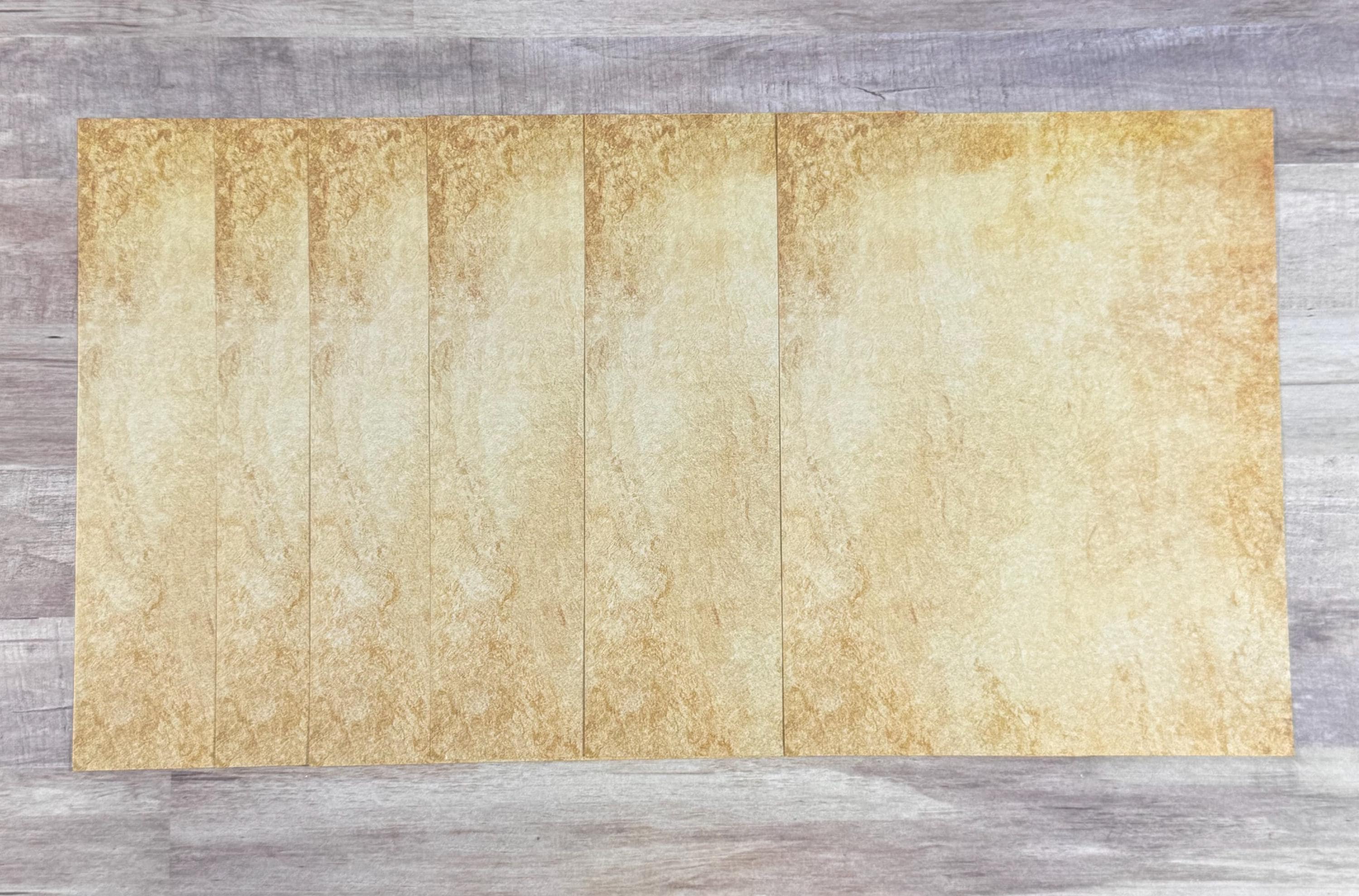 6 Aged Paper - Antique Looking Vintage Papers - Double Sided ...