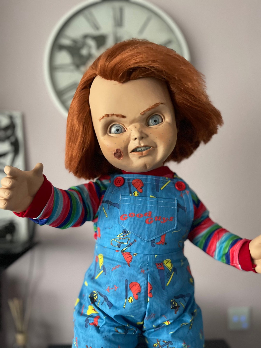 Chucky Child Play - Burn - Real -life Size - Etsy