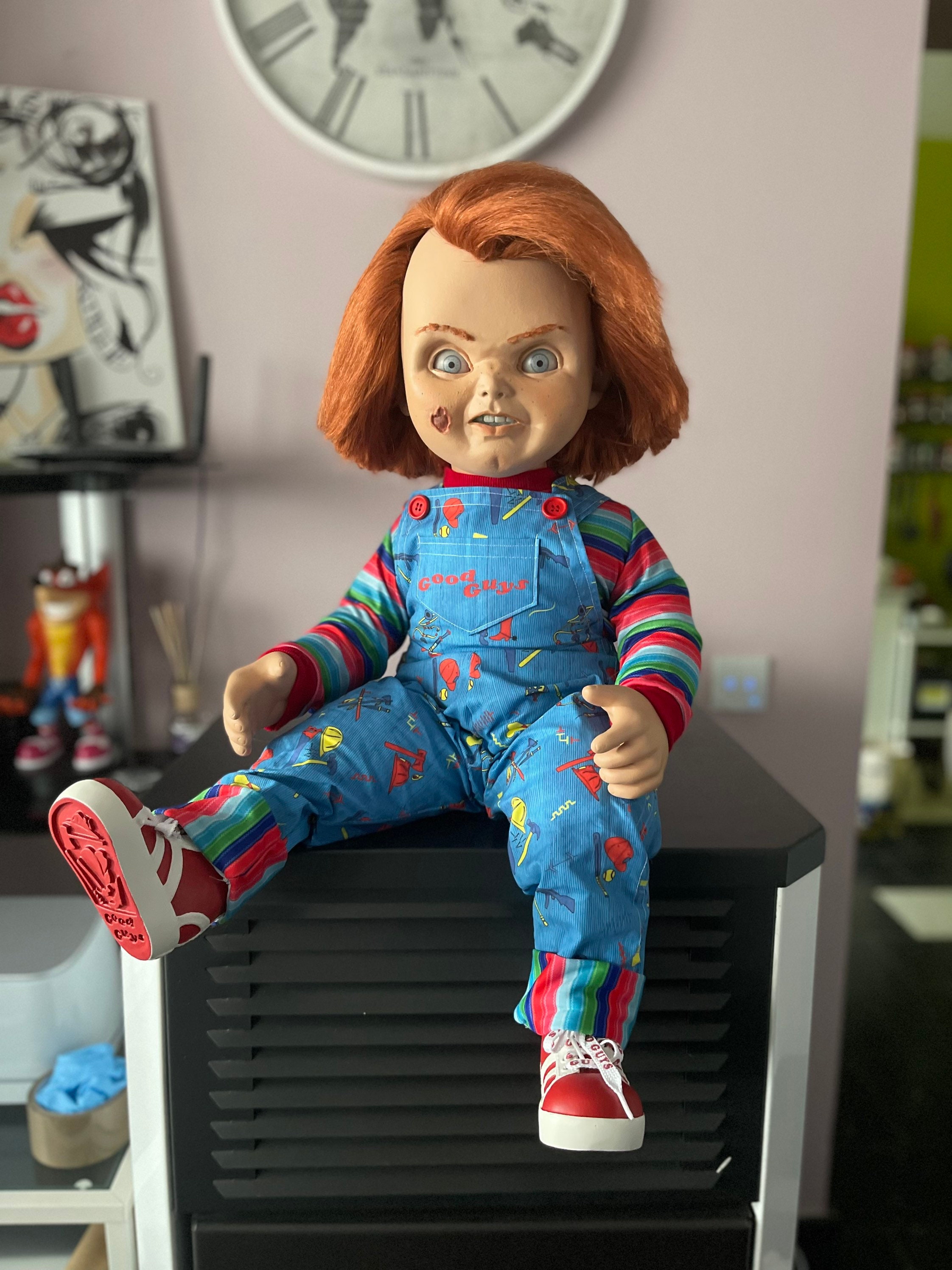 Chucky Child Play Burn Luxury Version Real life Size - Etsy UK