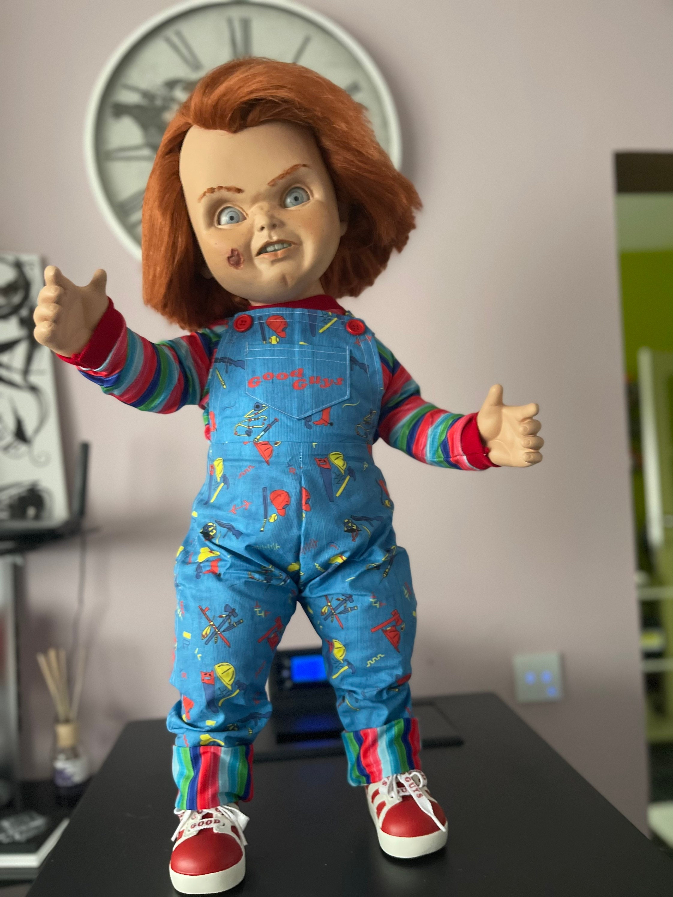 Chucky Child Play Burn Luxury Version Real life Size - Etsy UK