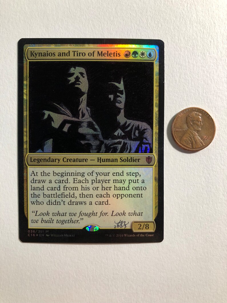 Kynaios and Tiro of Meletis Magic the Gathering MTG Alter Batman ...