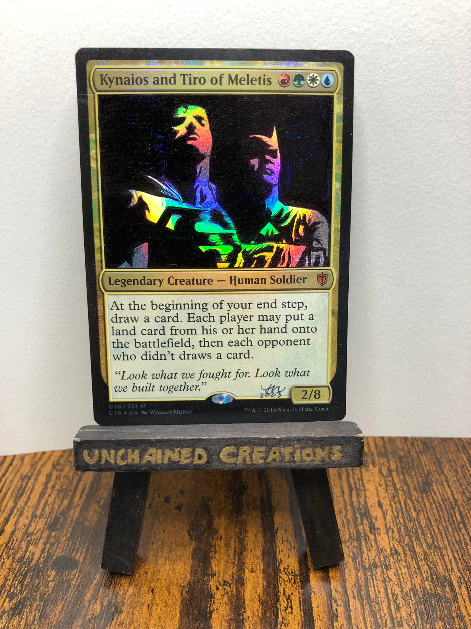 Kynaios and Tiro of Meletis Magic the Gathering MTG Alter Batman ...