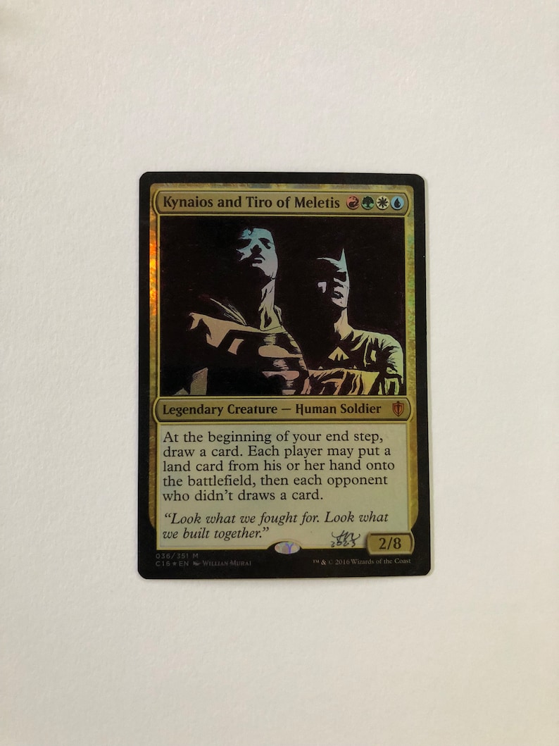 Kynaios and Tiro of Meletis Magic the Gathering MTG Alter Batman ...