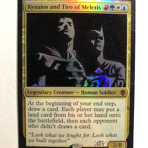 Kynaios and Tiro of Meletis Magic the Gathering MTG Alter Batman ...