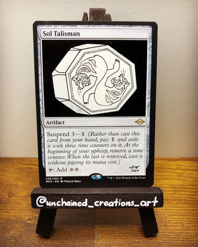 Jackie Chan Adventures Talismans Magic the Gathering MTG Alter Set of ...