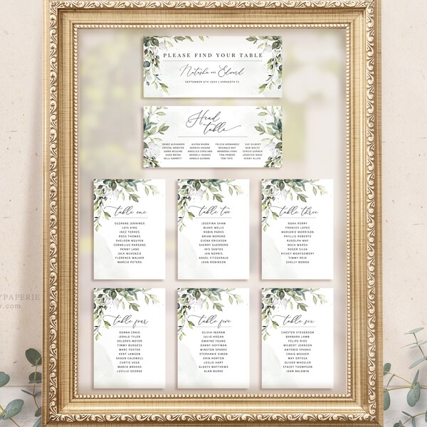 Hanging Table Numbers - Etsy