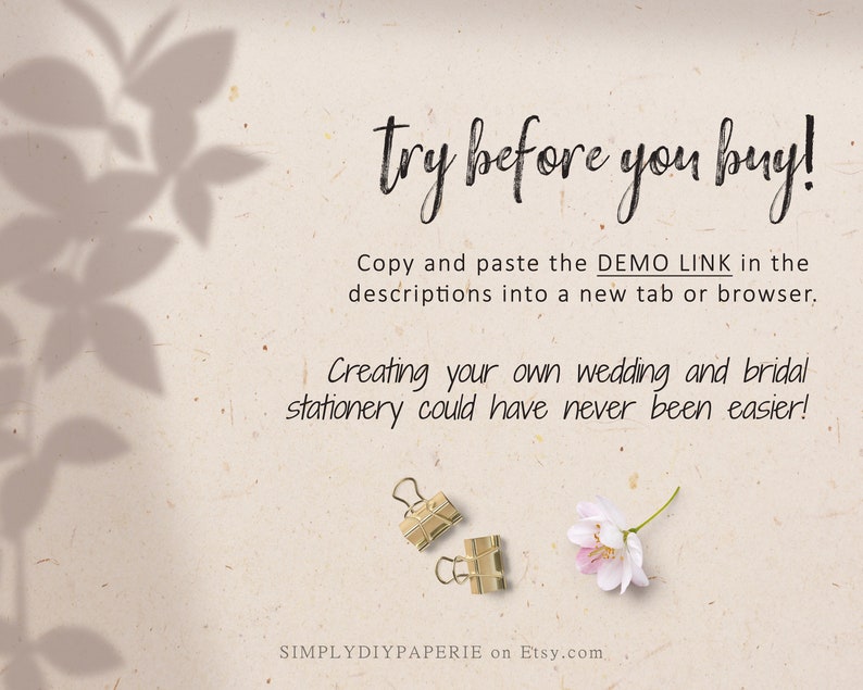 Rust Orange Wedding Invitation Template Download Navy and - Etsy