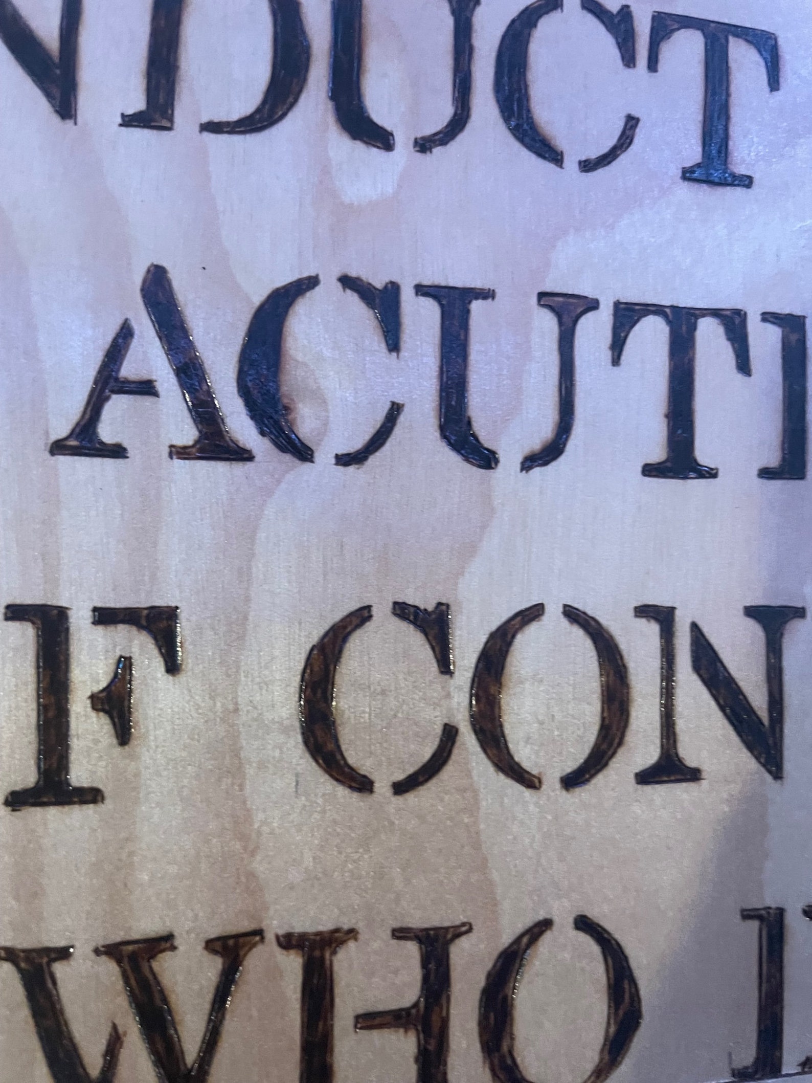 Hand Wood Burned Panel Art | Etsy