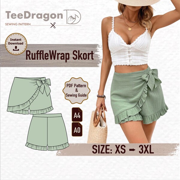 Skorts Pattern - Etsy