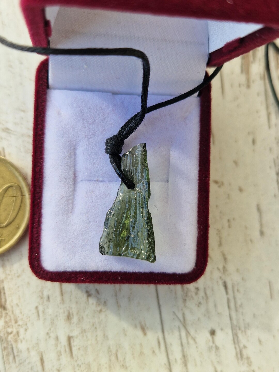 Raw Moldavite Pendant: Czech Tektite, Sterling Silver, Certificated - Etsy