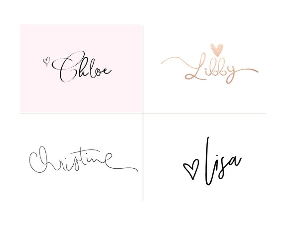 Blog Signature Blog Sign off Blog Design Make Your Blog | Etsy