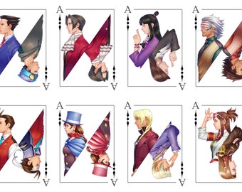 Ace Attorney Prints | Etsy