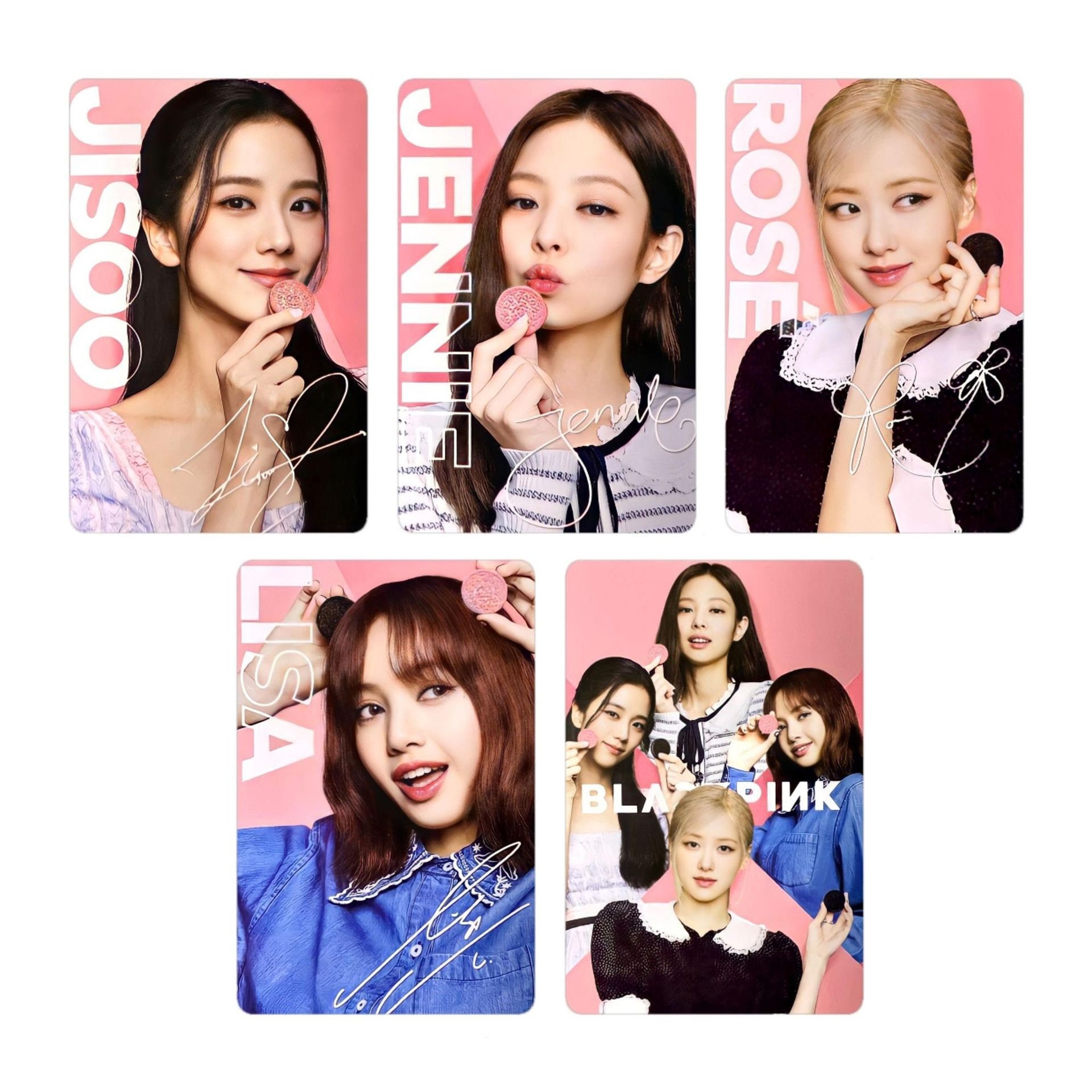 Handmade Photocards Kpop Blackpink Oreo Rose Jennie - Etsy Canada