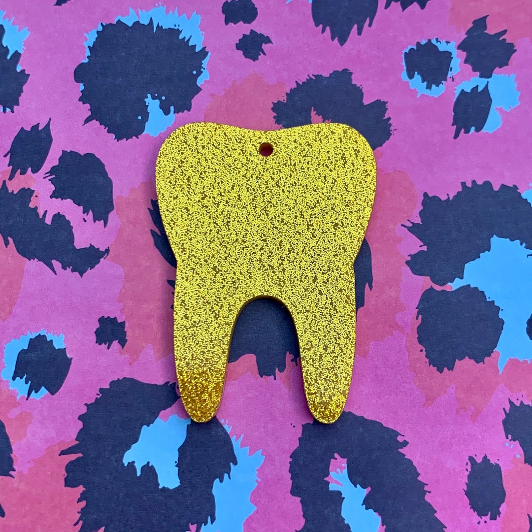 3 Pieces Tooth Laser Cut Shape - Etsy
