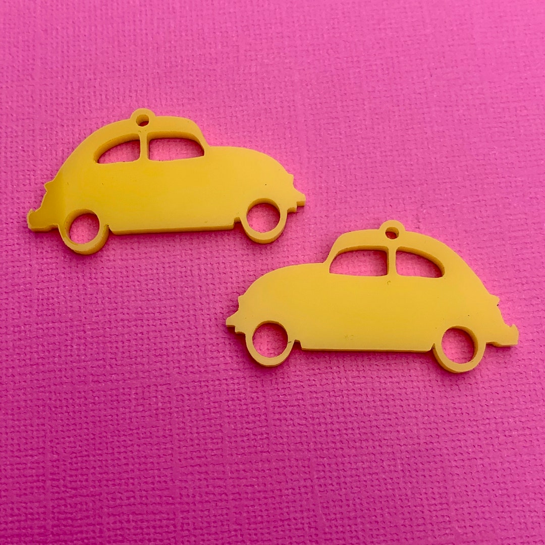 10pcs Beetle Car Laser Cut Shapes - Etsy