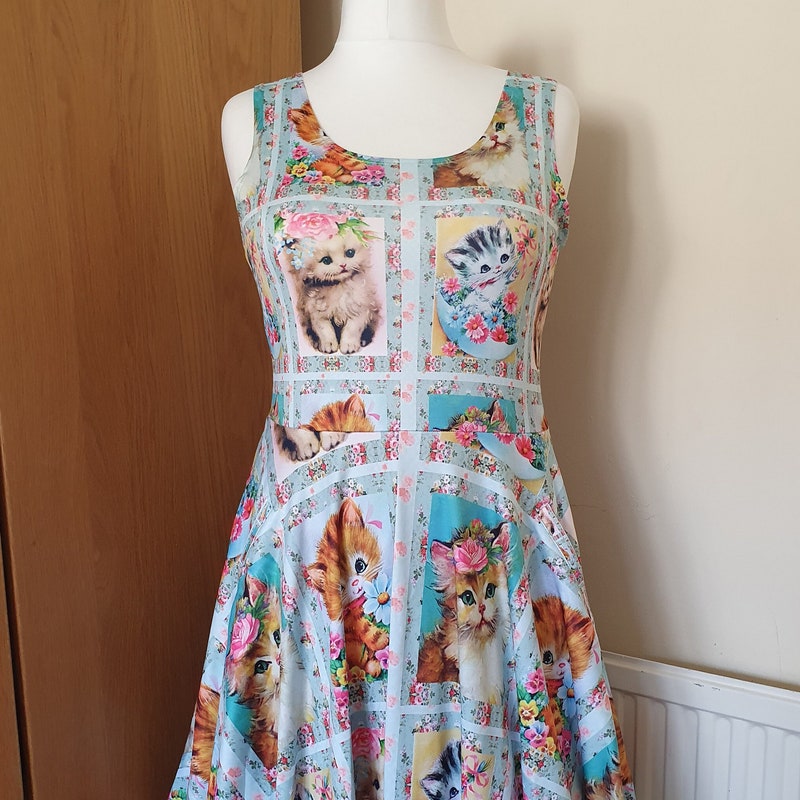 Cat Dress - Etsy