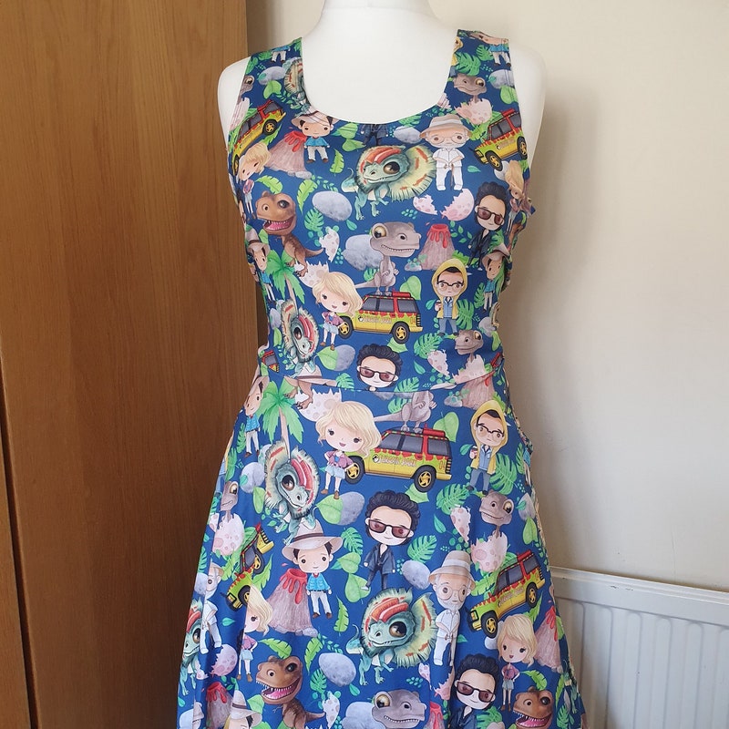 Jurassic Park Dress - Etsy Jurassic Park Dress - Etsy