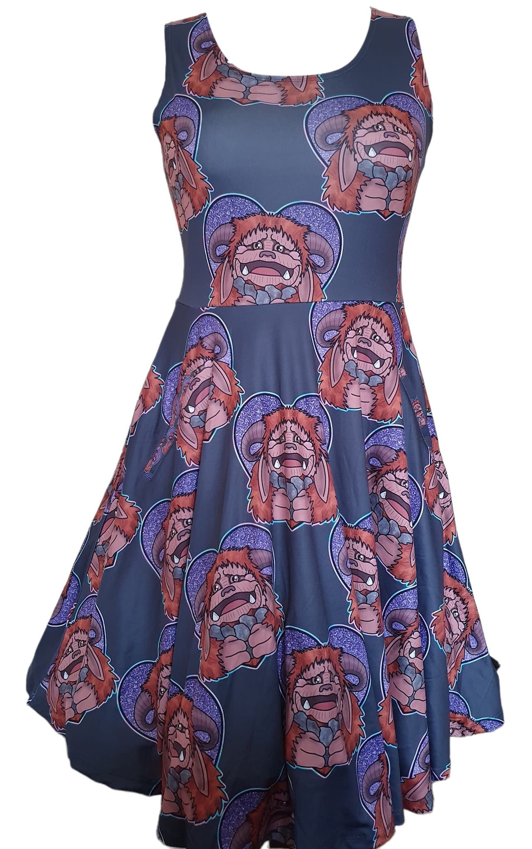 Ludo Labyrinth Inspired Print Skater Dress- Sizes S- 5XL Plus Size - Etsy