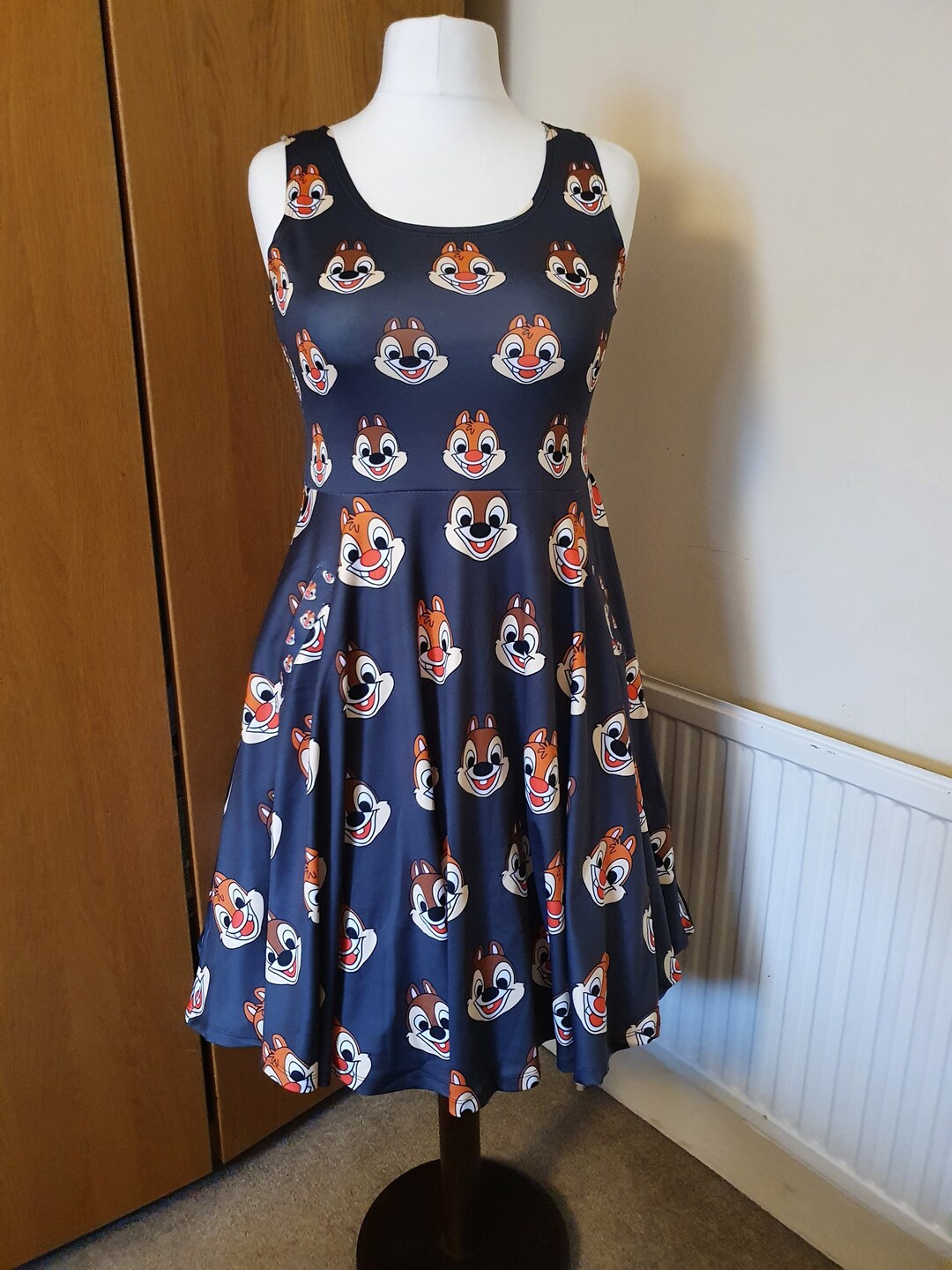 Chipmunks Inspired Print Skater Dress- Sizes S- 5XL Plus Size - Etsy