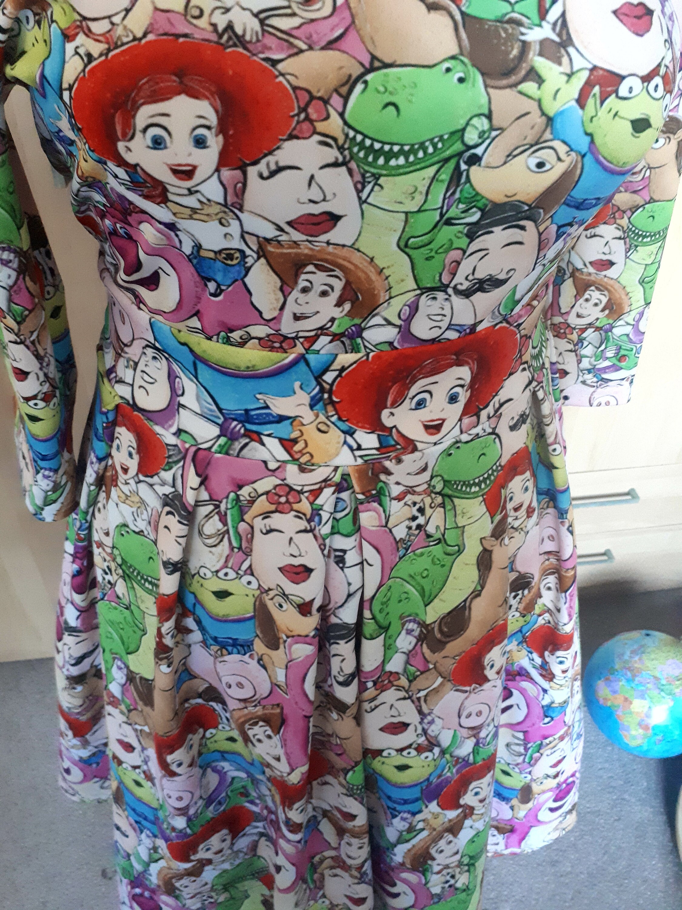 Out of the Toy Box Dress Toy Story Inspired Character Dress - Etsy Ireland
