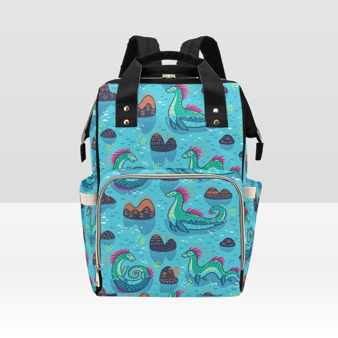 Loch Ness Monster Nessie Baby Diaper Nappy Changing Family Large ...