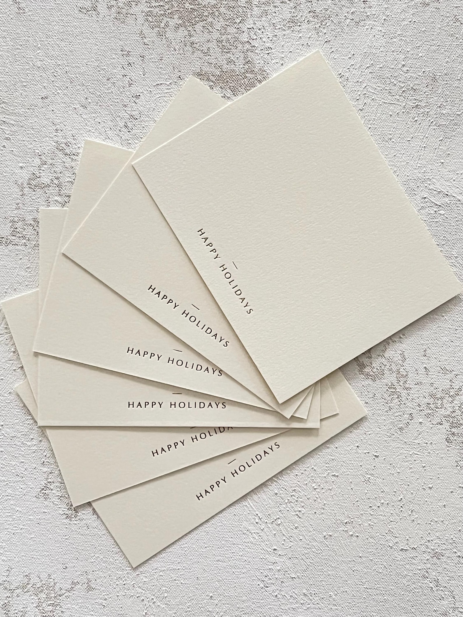 Happy Holidays Notecards Set - Etsy