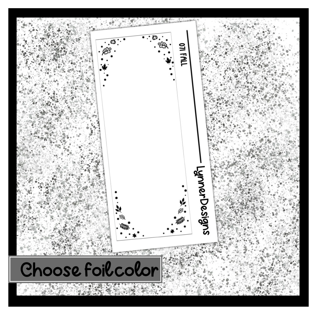 Fall 071 Tall Box Overlay - Etsy