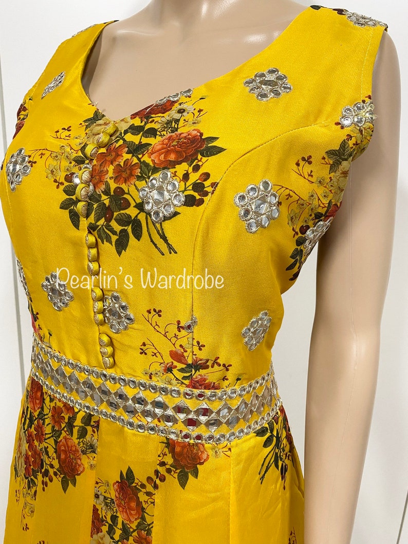 Designer Indian Floral Gowns - Etsy