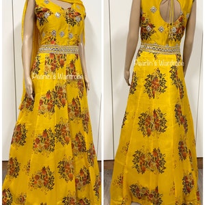 Designer Indian Floral Gowns - Etsy