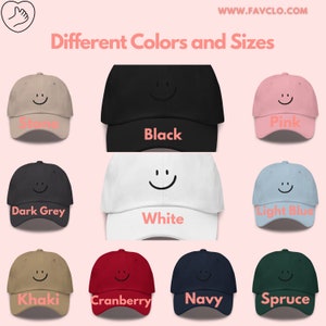 Smiley Collection 2 Dad Hat Cap - Etsy