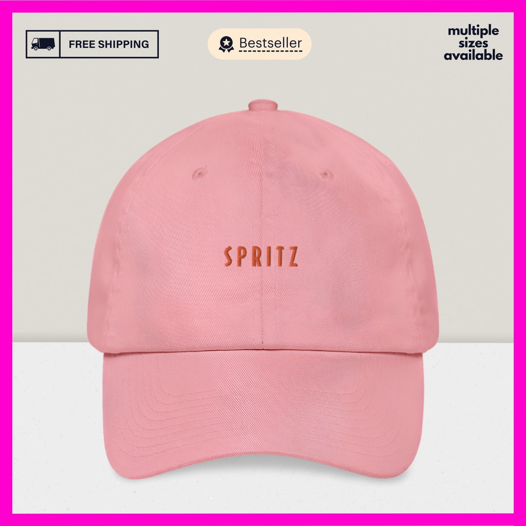 Aperol Spritz Dad Hat Embroidered Baseball Cap Dad Hat, Cocktail Hat ...
