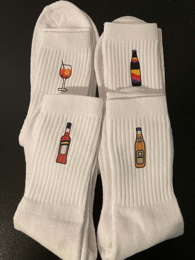 Lustige Socken Aperol Spritz Mate Cola Flasche Geschenk - Etsy.de